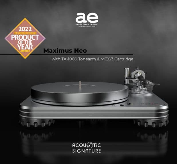 The Absolute Sound - Product of the Year 2022 - Acoustic Signature