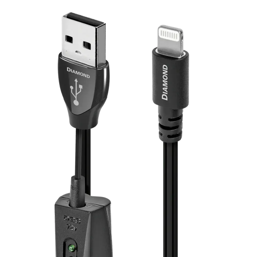 AudioQuest Diamond USB-A to Lightning High-Definition Audio Cable ...