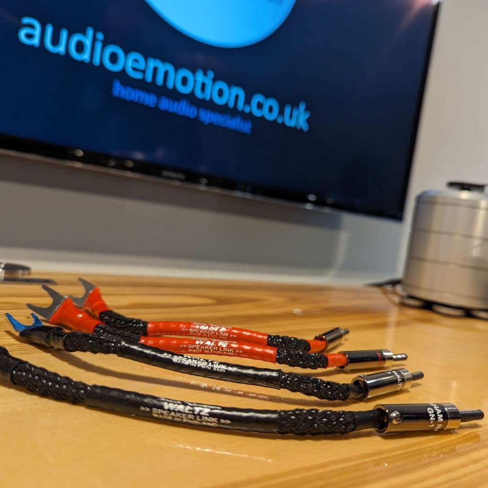 Black Rhodium Waltz Speaker Links | Preowned | Audio Emotion