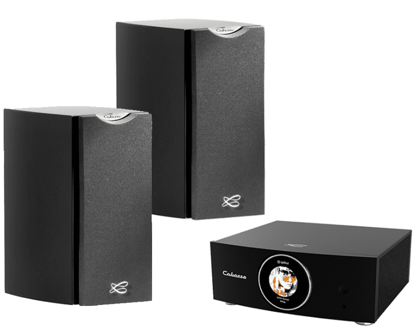 Cabasse Minorca MC40 System - Brushed Black | Audio Emotion