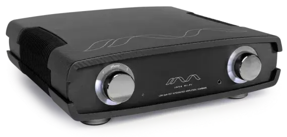 Java Hi-Fi 'Single Shot' Integrated Amplifier - Carbon Edition | Audio Emotion
