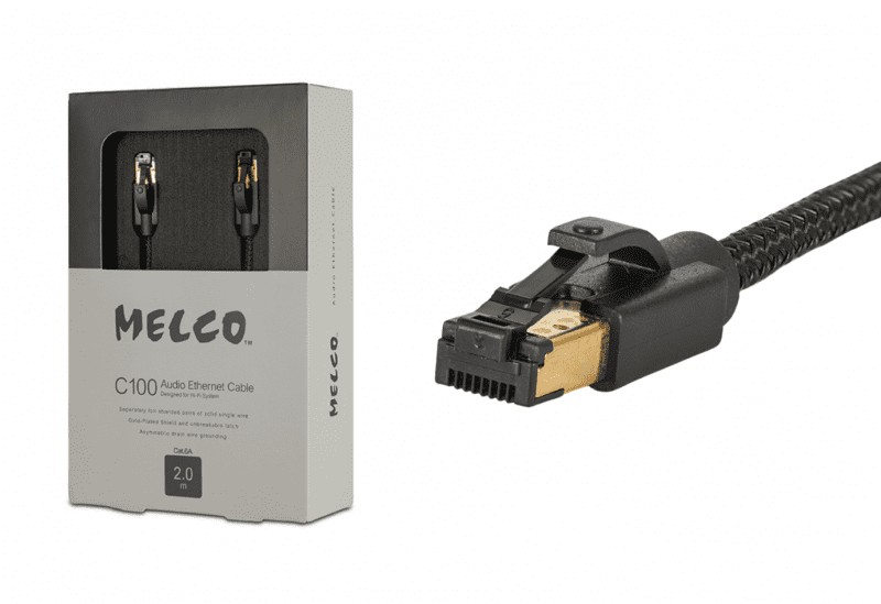 Melco C100 Ethernet Cable inc Asymmetric Drain Wire | Audio Emotion