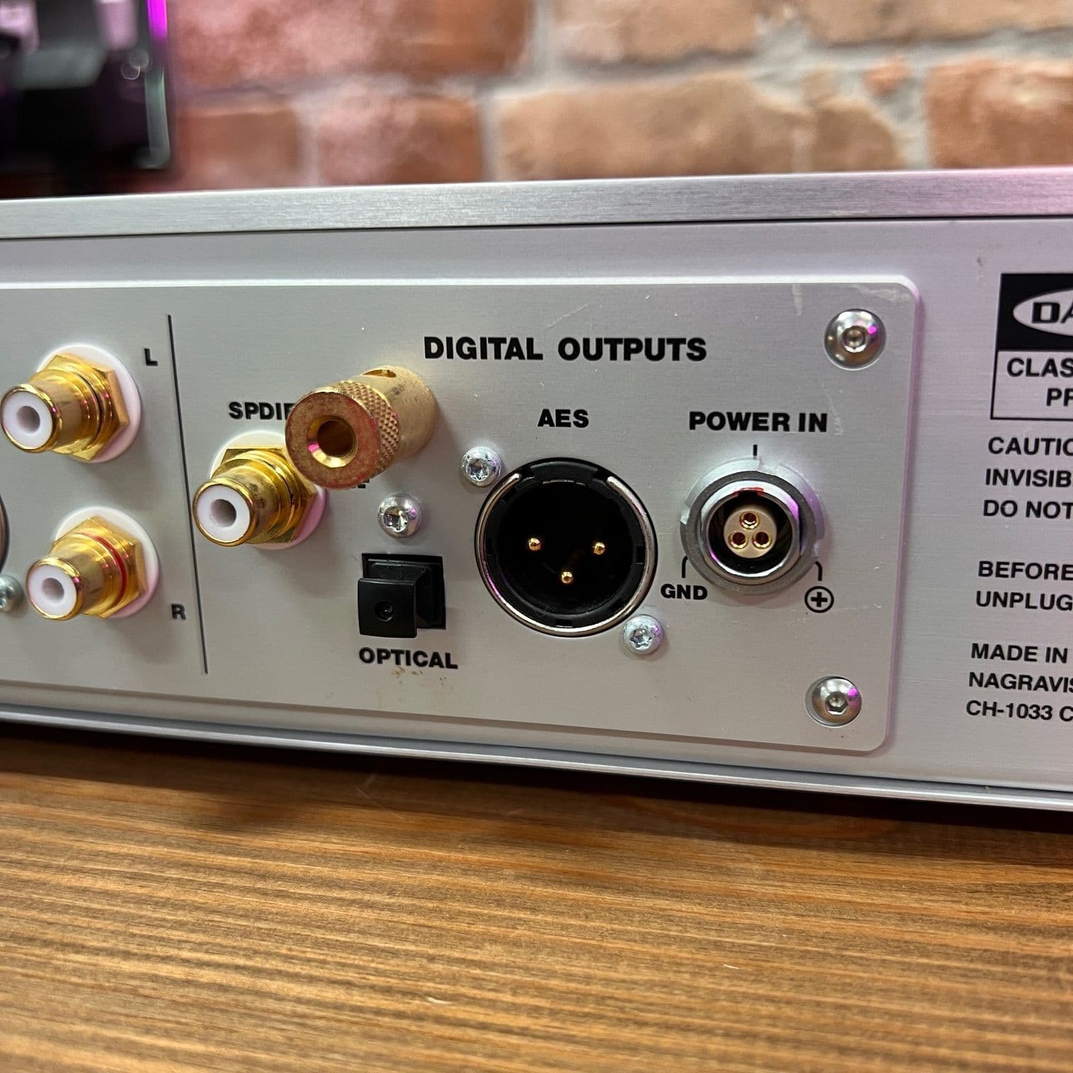 Nagra CDC - CD Player / DAC / Pre Amp - Ex Demo | Audio Emotion