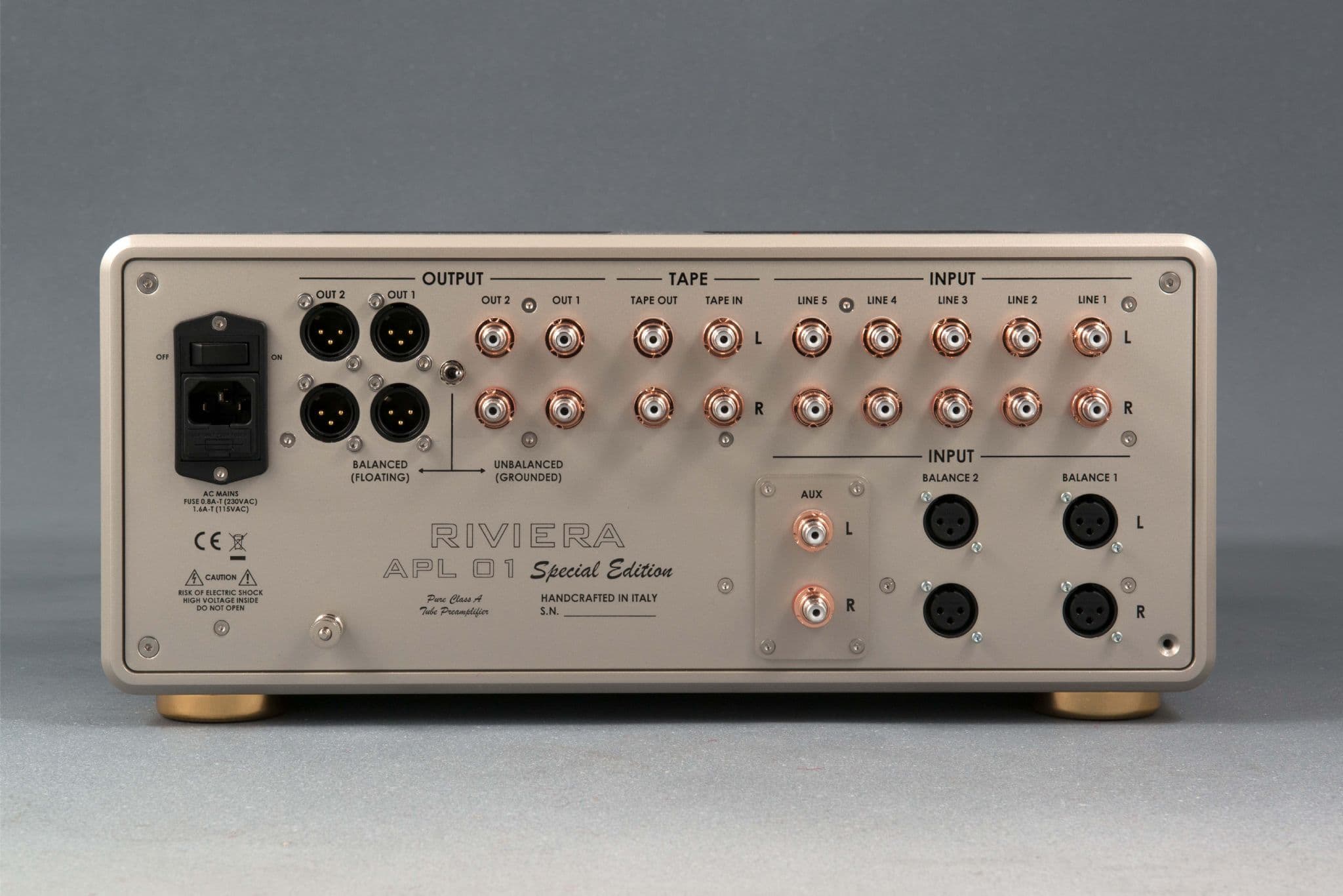Riviera Audio APL01SE Class A Pre Amplifier | Audio Emotion