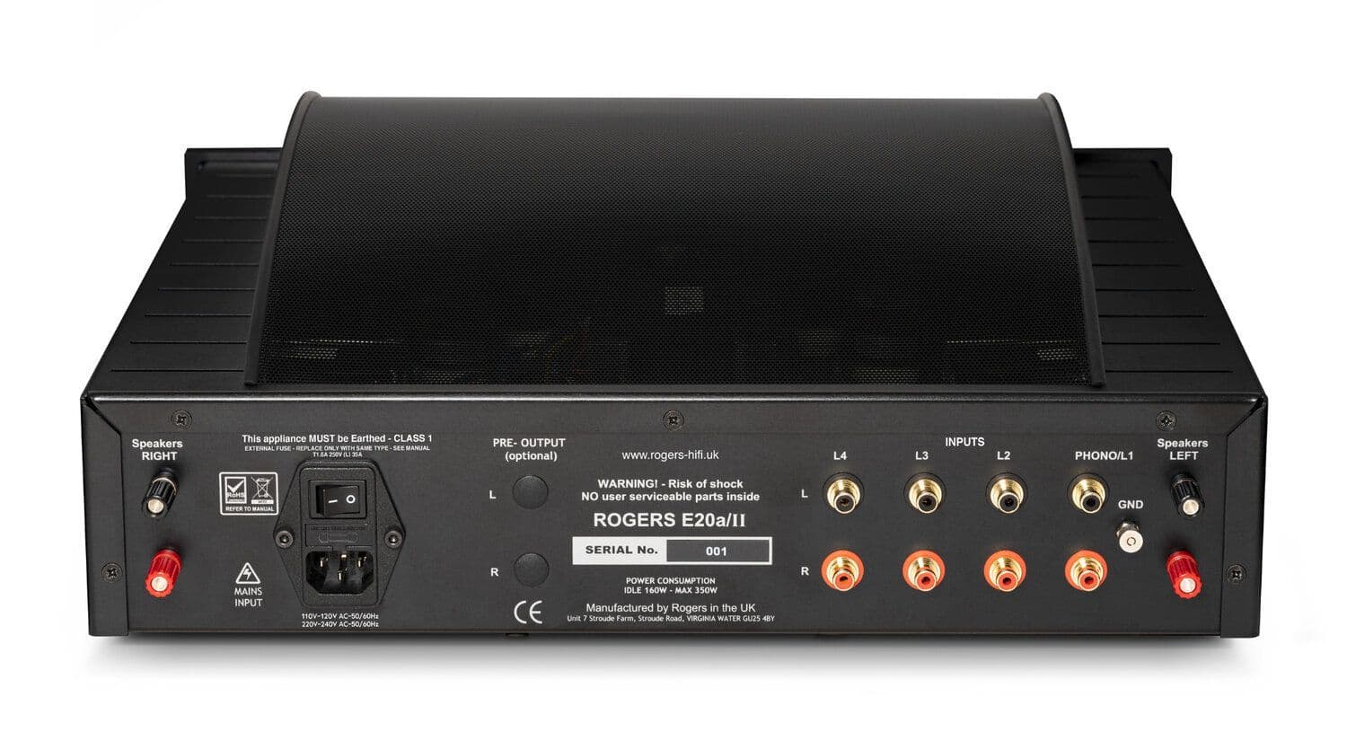 Rogers E20a/ii Integrated Valve Amplifier | Amplification | Audio Emotion