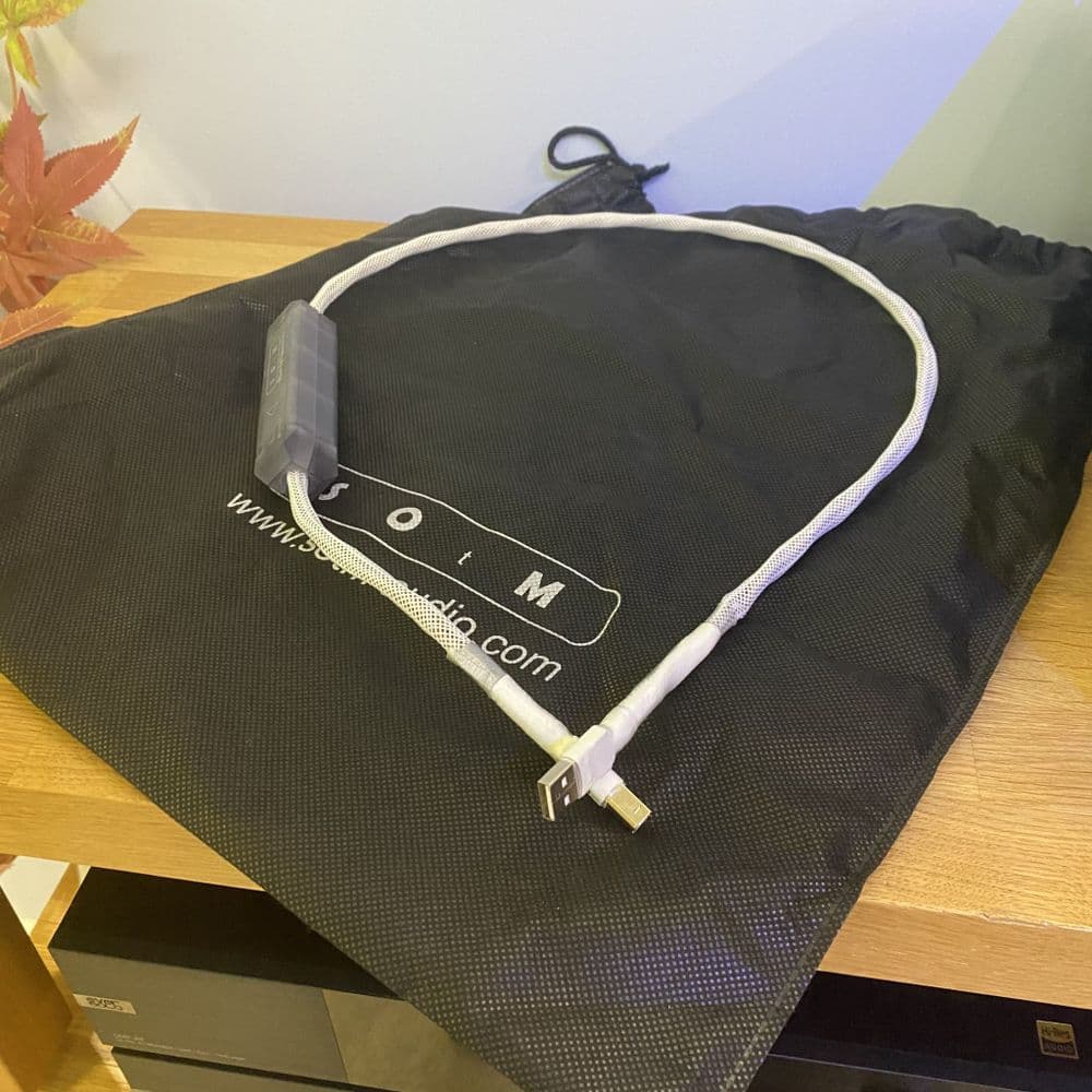 SOtM DCBL-UF Filtered USB Silver Cable - 1m | Audio Emotion | Preowned