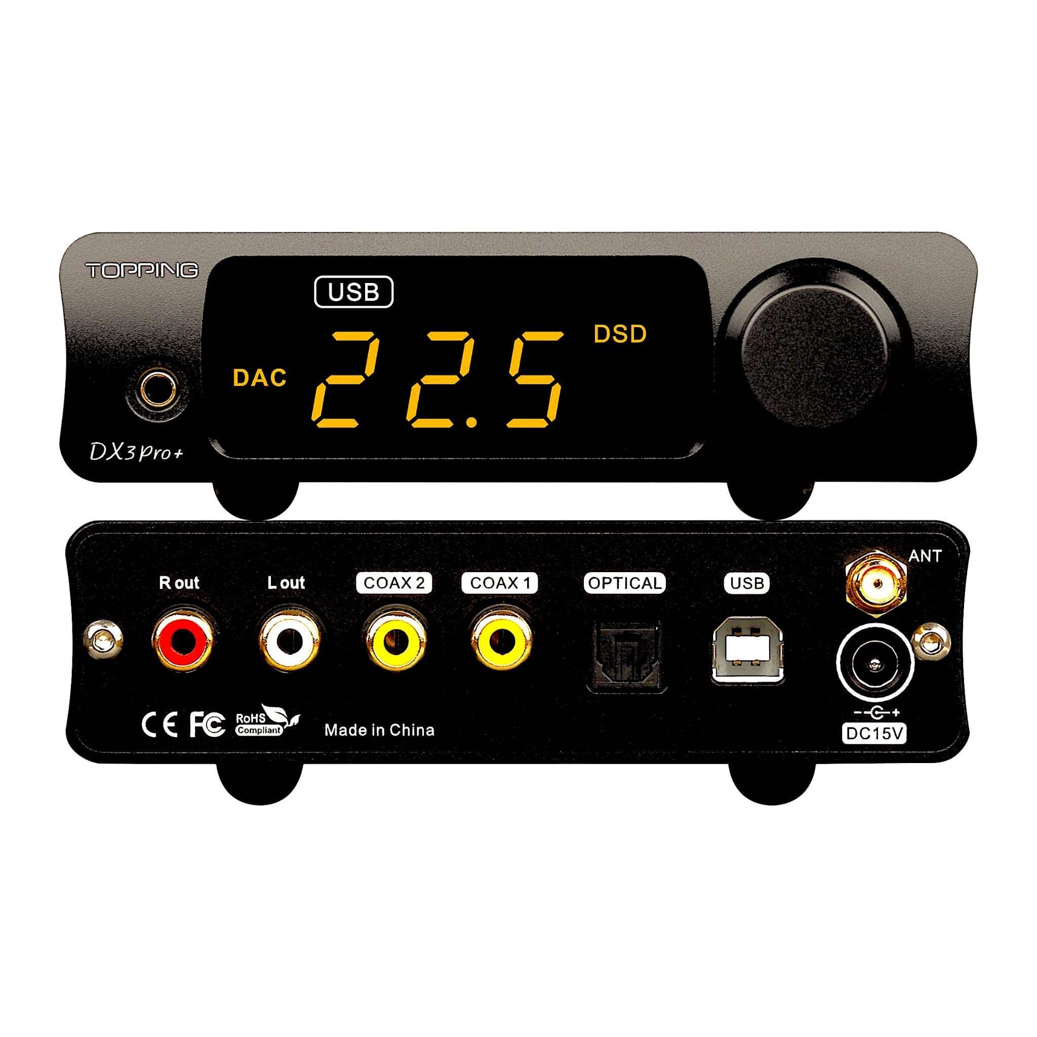 Topping DX3Pro+ DAC and Headphone Amplifier | Audio Emotion