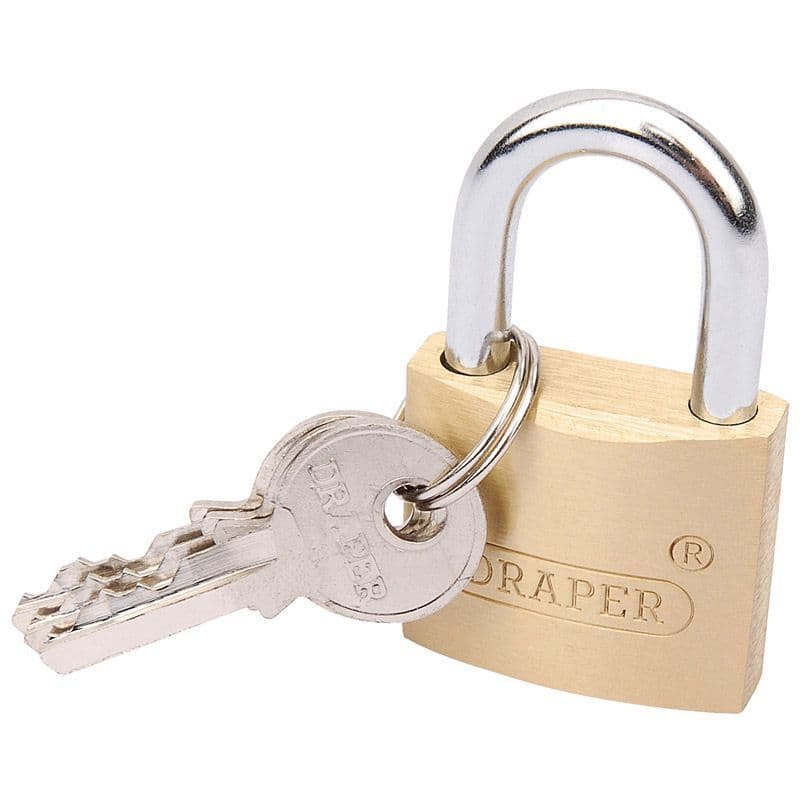 DIY Series 30MM Brass Cylinder Padlock