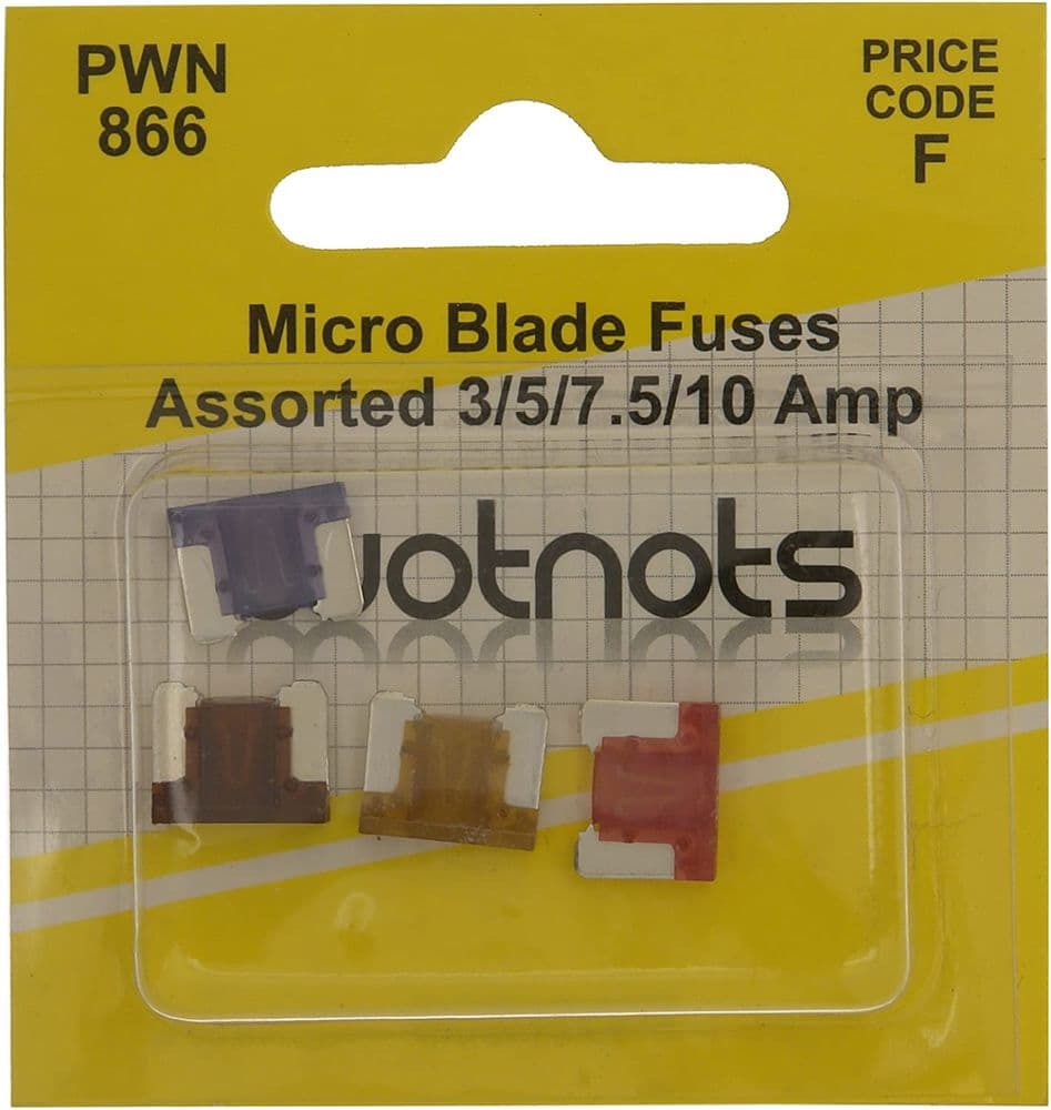 Micro Blade Fuses Assorted Pack