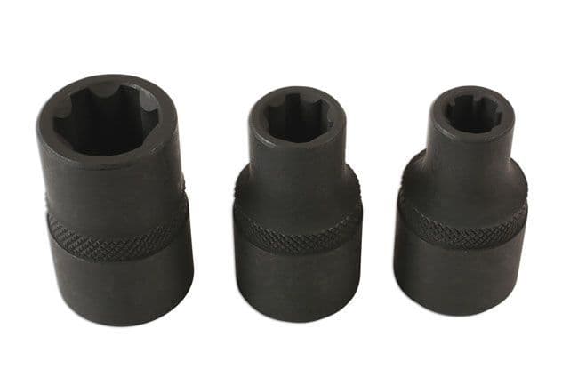 Ribe Socket Set 1/2"D 3pc