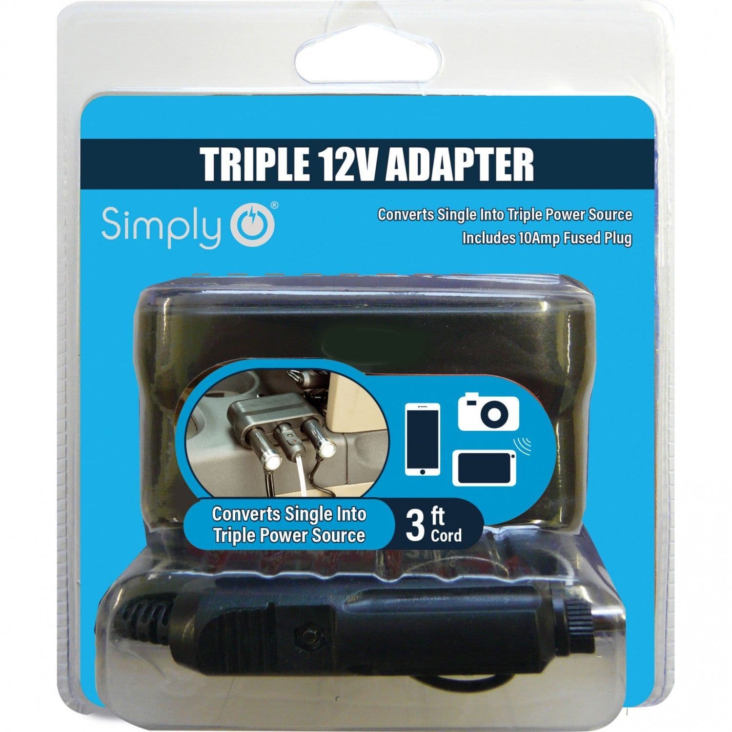 Triple 12V Adaptor