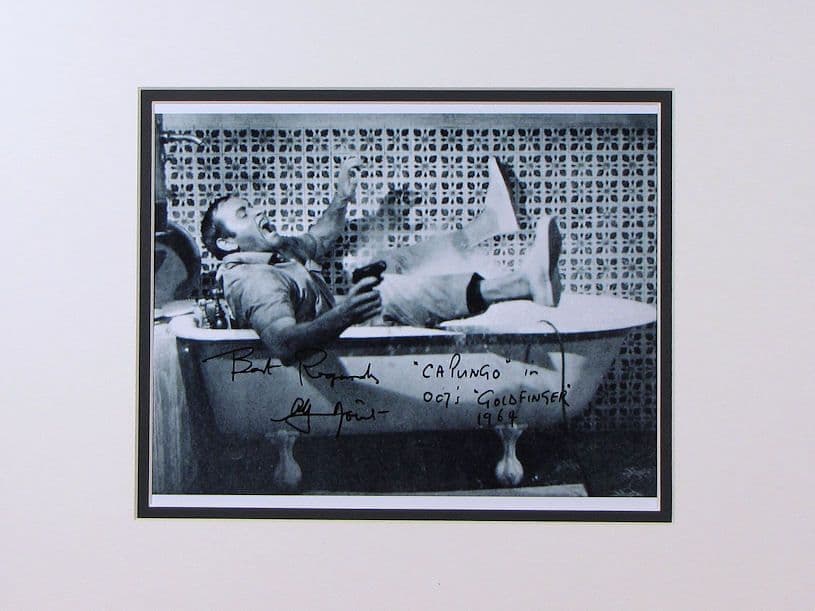 Alf Joint Autograph Signed Photo - Goldfinger