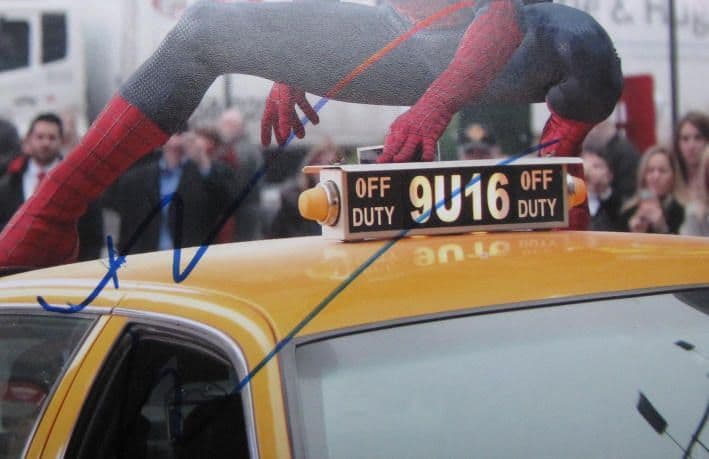 Andrew Garfield Signed Photo - Spider-Man