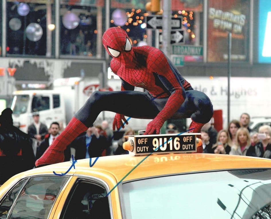 Andrew Garfield Signed Photo - Spider-Man
