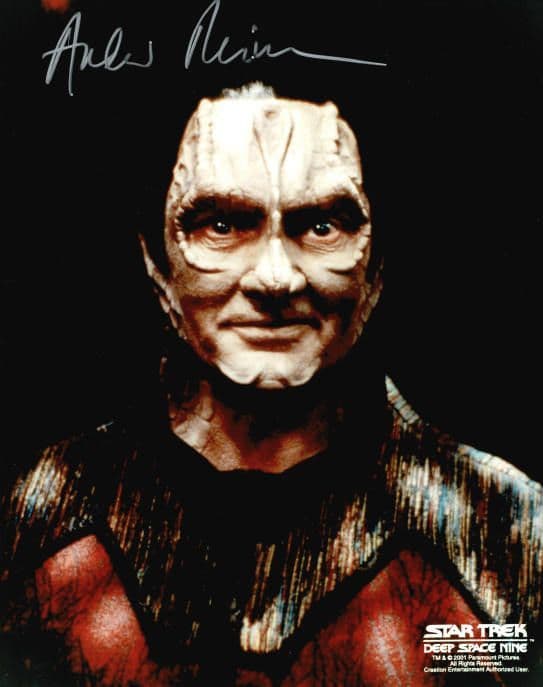 Andrew Robinson Autograph Signed Photo - Deep Space Nine