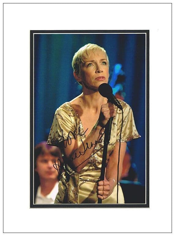 Annie Lennox Autograph Signed Photo For Sale