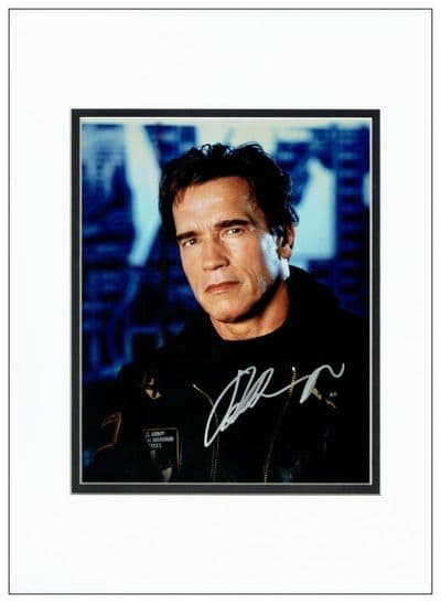 Arnold Schwarzenegger Autograph Signed Photo