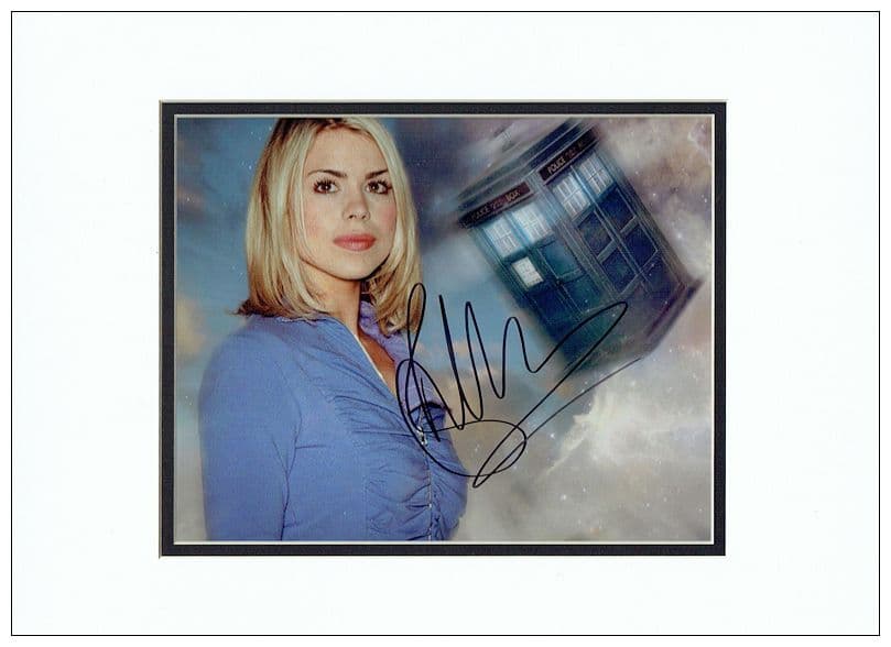 Billie Piper Autograph Signed Photo - Dr Who