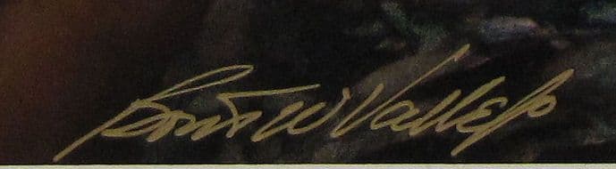 Boris Vallejo Autograph Signed Photo