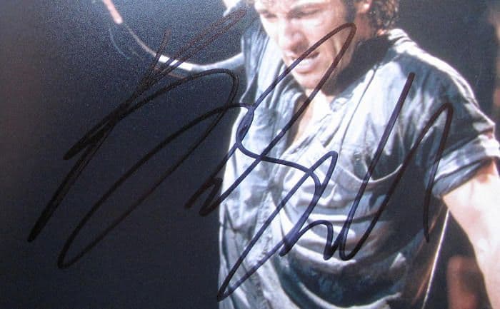 Bruce Springsteen Autograph Signed Photo