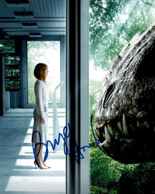 Bryce Dallas Howard Autograph Signed Photo - Jurassic World