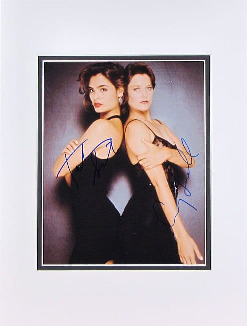 Carey Lowell & Talisa Soto Autograph Signed Photo