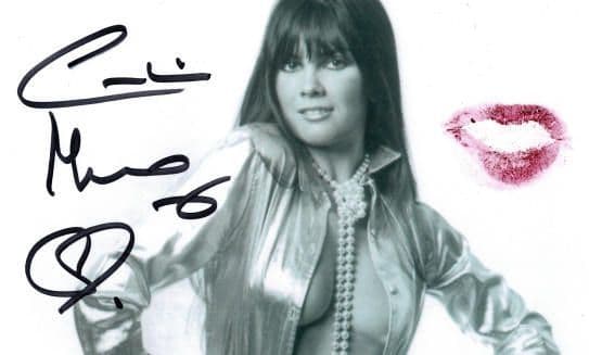 Caroline Munro Signed Photo - James Bond