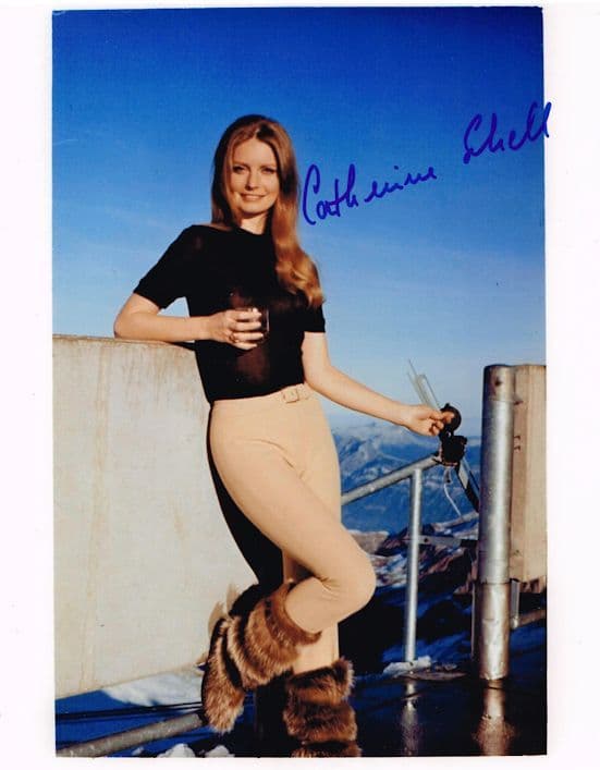 Catherine Schell Autograph Signed Photo - James Bond