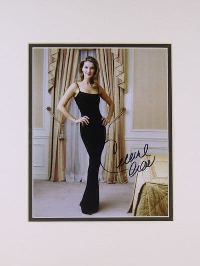 Celine Dion Autograph Photo Signed