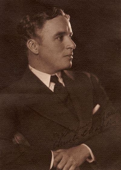 Charlie Chaplin Autograph Signed Photo