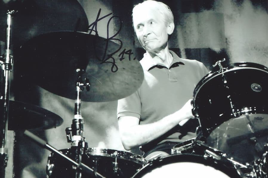 Charlie Watts Autograph Signed Photo - Rolling Stones
