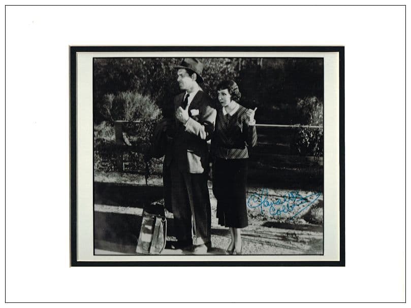 Claudette Colbert Autograph Signed Photo - It Happened One Night