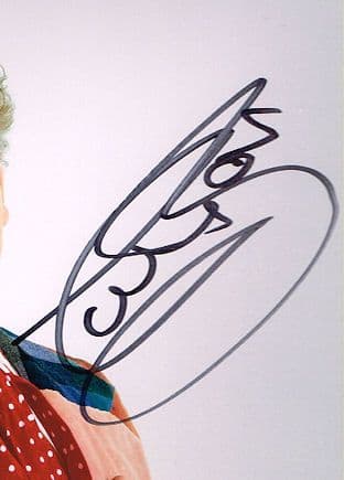 Colin Baker Autograph Photo Signed - Dr Who