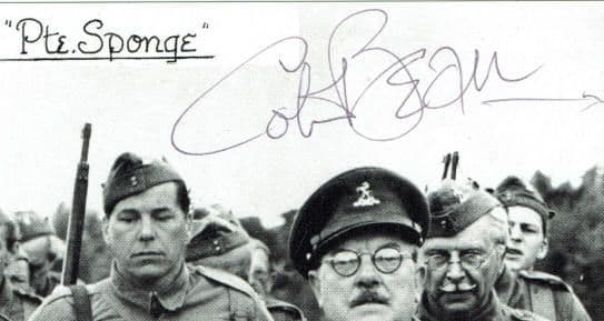 Colin Bean Autograph Signed Photo - Dad s Army