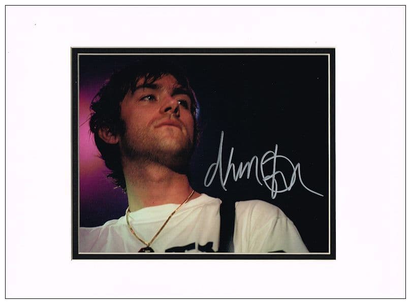 Damon Albarn Autograph Signed Photo - Blur