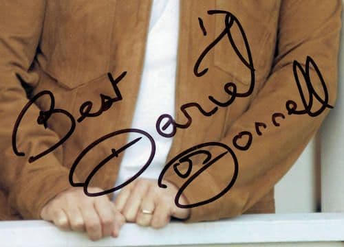 Daniel O Donnell Autograph Signed Photo
