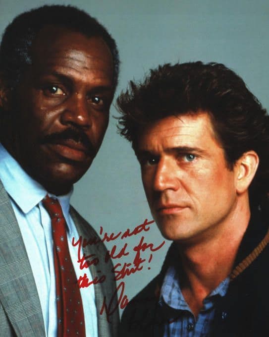 Danny Glover Autograph Signed Photo - Lethal Weapon