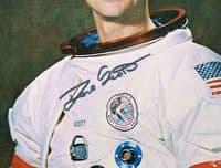 Dave Scott Autograph Signed Photo - Apollo 15