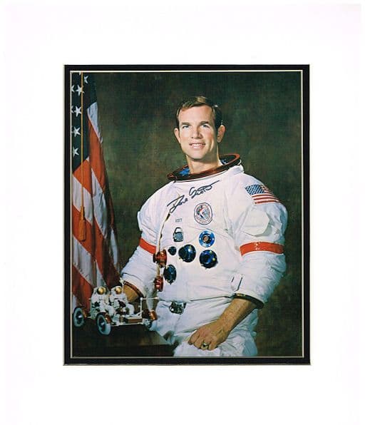 Dave Scott Autograph Signed Photo - Apollo 15