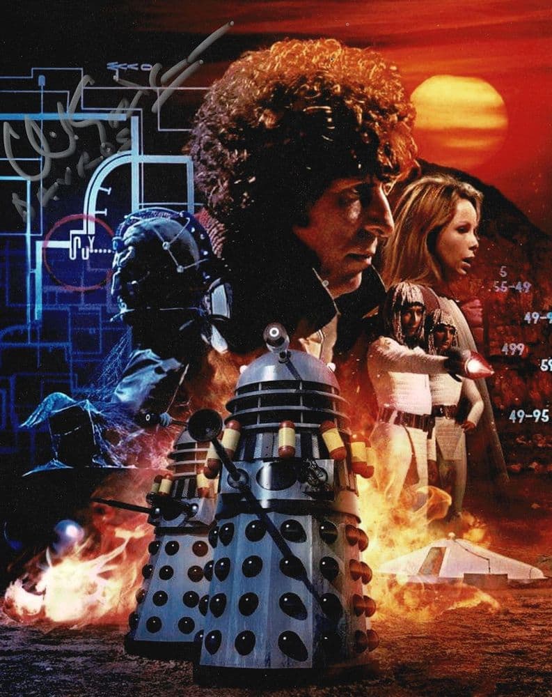 David Gooderson Autograph Signed Photo - Davros