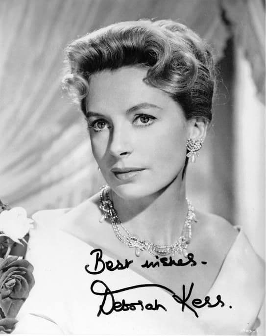 Deborah Kerr Autograph Signed Photo