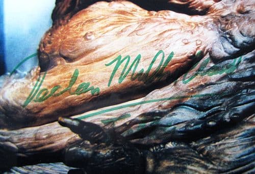 Declan Mulholland Autograph Signed Photo Jabba the Hutt