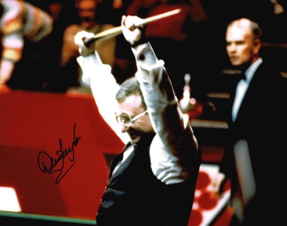 Dennis Taylor Autograph Signed Photo - Snooker
