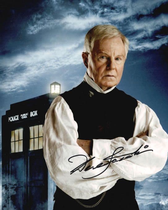 Derek Jacobi Autograph Signed Photo - Dr Who