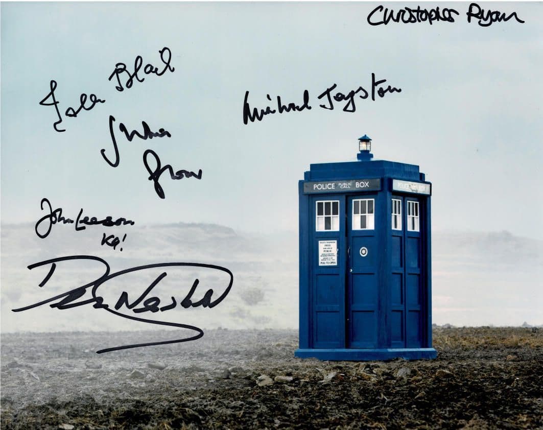 Doctor Who Cast Signed Photo