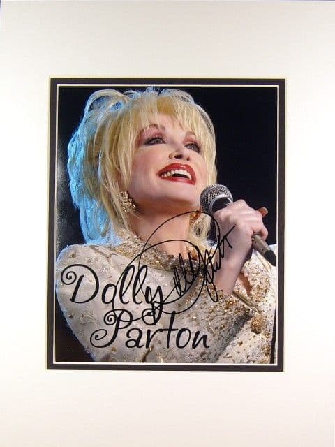 Dolly Parton Autograph Signed Photo