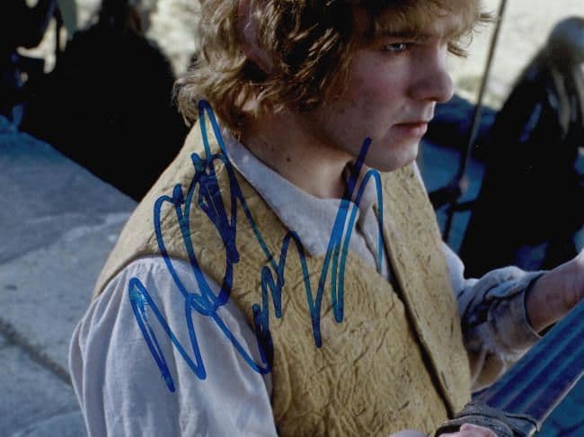 Dominic Monaghan Autograph Signed Photo Merry LOTR