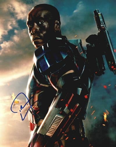 Don Cheadle Autograph Signed Photo - Iron Man
