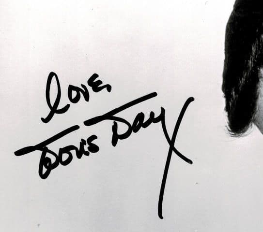 Doris Day Autograph Signed Photo