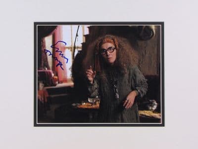 Emma Thompson Autograph Photo - Sybill Trelawney